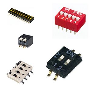 DIP Switches - APEM Human Machine Interface - Control Devices