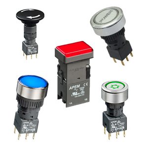 Industrial Controls - Indicators - Selector switches APEM - Control Devices