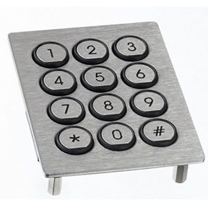 PR Series Stainless Steel Keypads - Control Devices