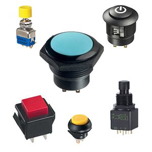 Push Button - Panel mounting APEM Switches - Control Devices