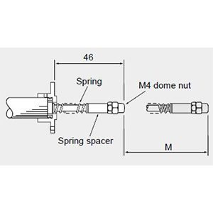SA200265 Spring Loaded Shaft Kit - Control Devices