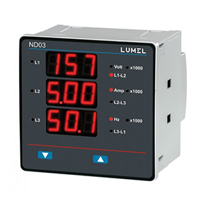 Network Analysers - Lumel Meters - Control Devices