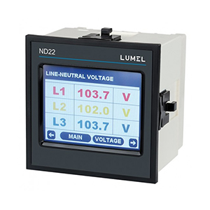 Network Analysers - Lumel Meters - Control Devices