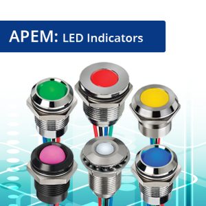 APEM New RGB LED Indicators - Control Devices