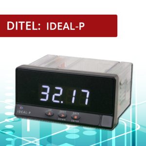 DITEL IDEAL-P Digital Panel Meter - Control Devices