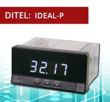 DITEL IDEAL-P Digital Panel Meter - Control Devices